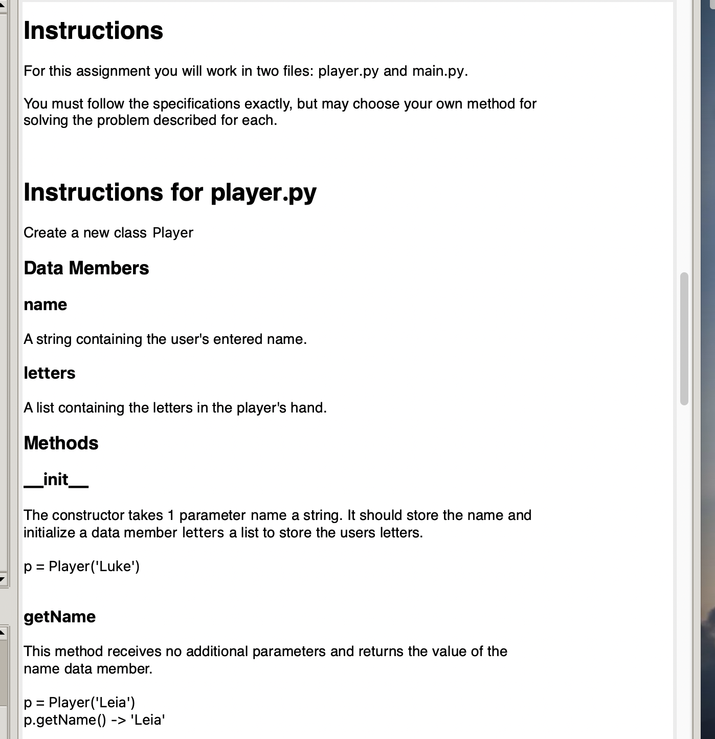 Solved Instructions For this assignment you will work in two | Chegg.com