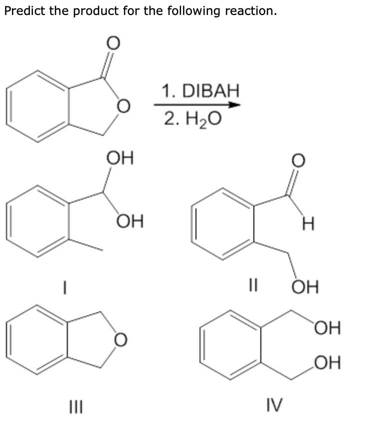 Solved Predict the product for the following reaction. 1. | Chegg.com