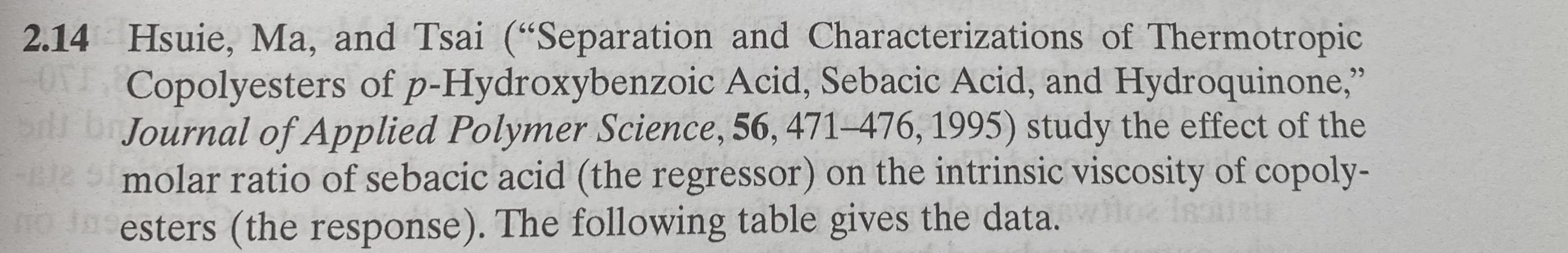Solved 14 Hsuie, Ma, and Tsai ("Separation and | Chegg.com