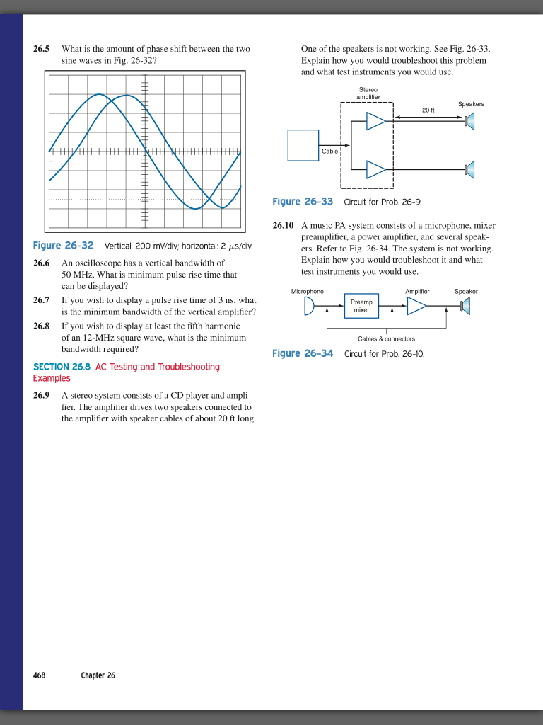 Solved SECTION 26.5 Voltage and Time Measurements 26.3 In | Chegg.com