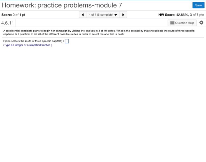 Solved Homework Practice Problems Module 7 Score 0 Of 1 Pt
