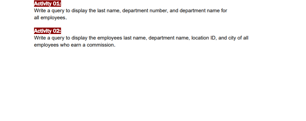 EMPLOYEES DEPARTMENTS EMPLOYEE_ID LAST_NAME | Chegg.com