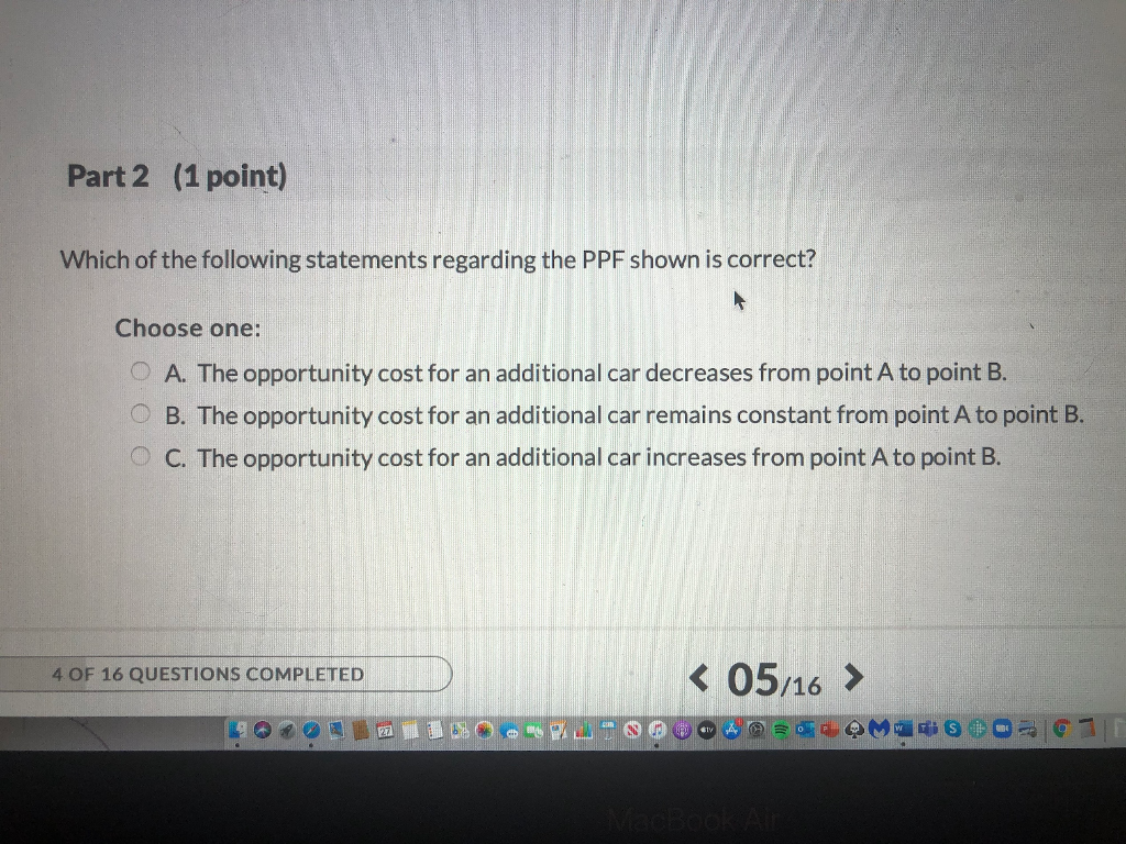 Solved Part 2 (1 point) Which of the following statements | Chegg.com