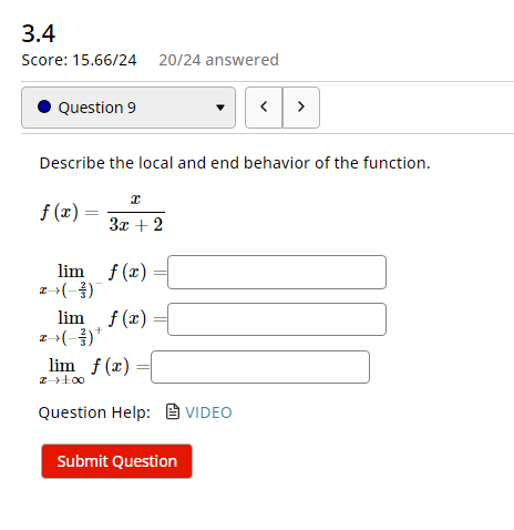 Solved 3.4 Score: 15.66/24 20/24 answered Describe the local | Chegg.com