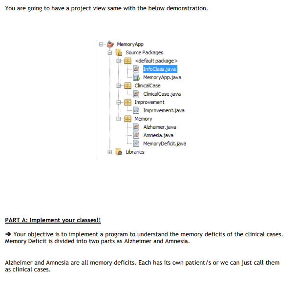 Solved Object Oriented Programming - JAVA I know its a long | Chegg.com