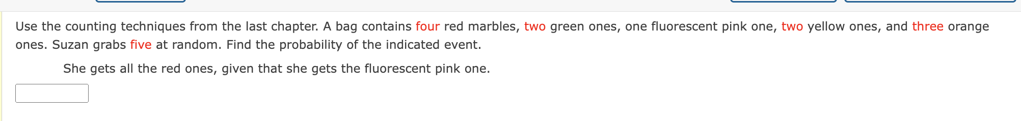 Solved Use the counting techniques from the last chapter. A | Chegg.com