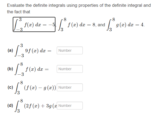 Solved Evaluate the definite integrals using properties of | Chegg.com
