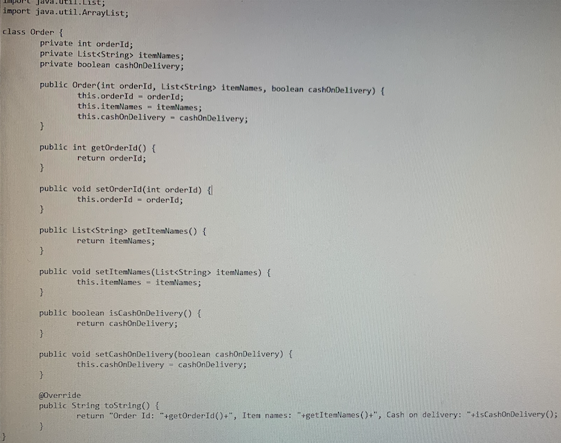 Solved Problem Statement A restaurant keeps a track of all | Chegg.com