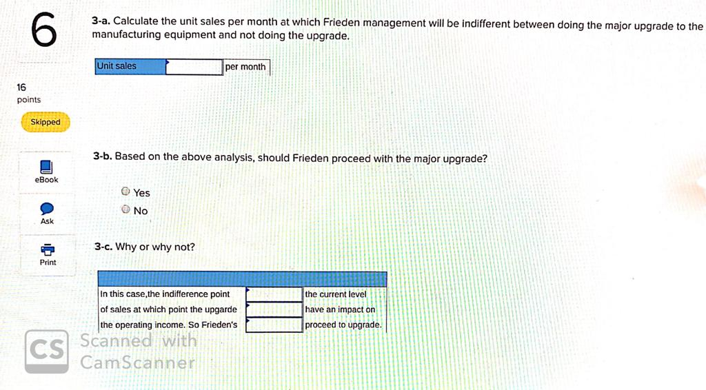 Solved Problem 4-27 Changes in Cost Structure; Break-Even | Chegg.com