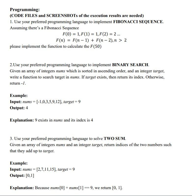 Solved The homework files you submitted should be like this: | Chegg.com