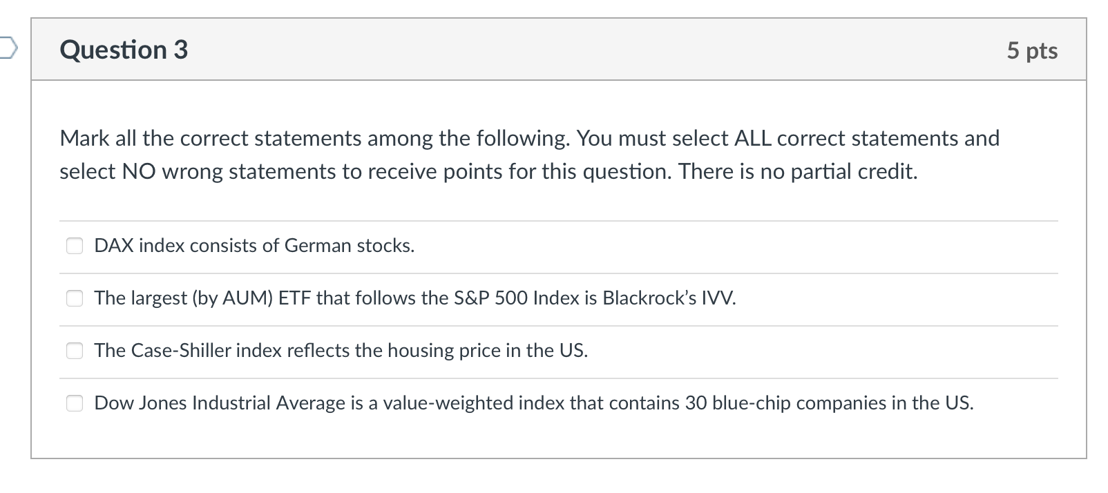 Solved Mark all the correct statements among the following. | Chegg.com