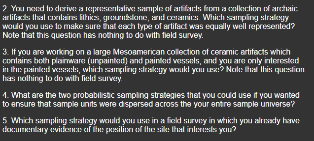 Solved 2. You need to derive a representative sample of | Chegg.com