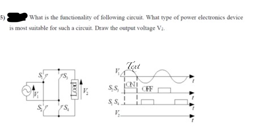 Solved What is the functionality of following circuit. What | Chegg.com