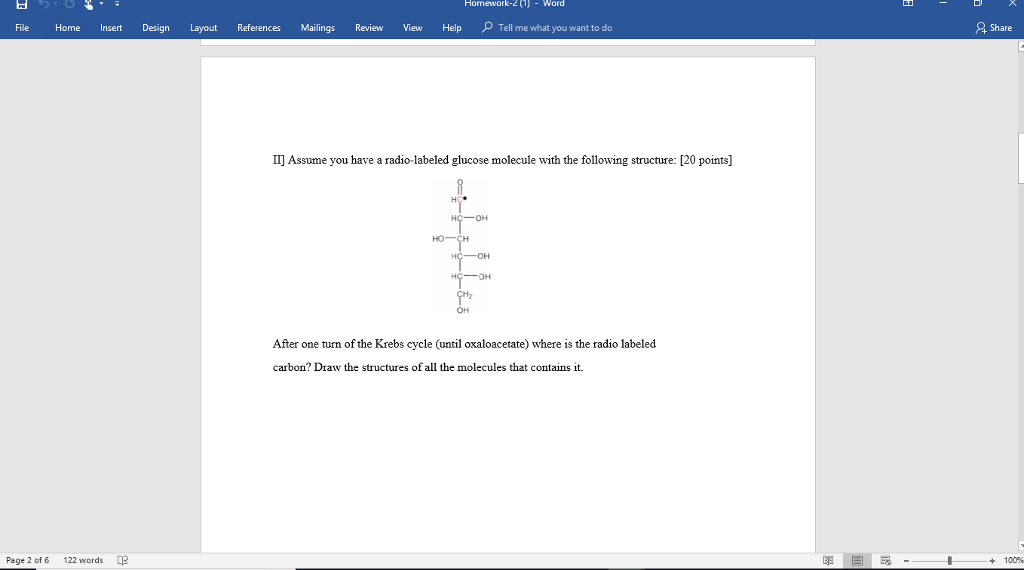 Solved Homework-2 ) - Word File Home Insert Design Layout | Chegg.com