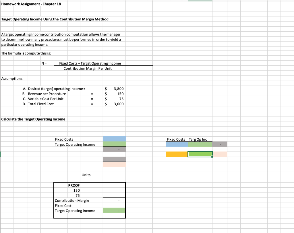 Solved Homework Assignment - Chapter 18 Target Operating | Chegg.com Solved Homework Assignment - Chapter 18 Target Operating | Chegg.com