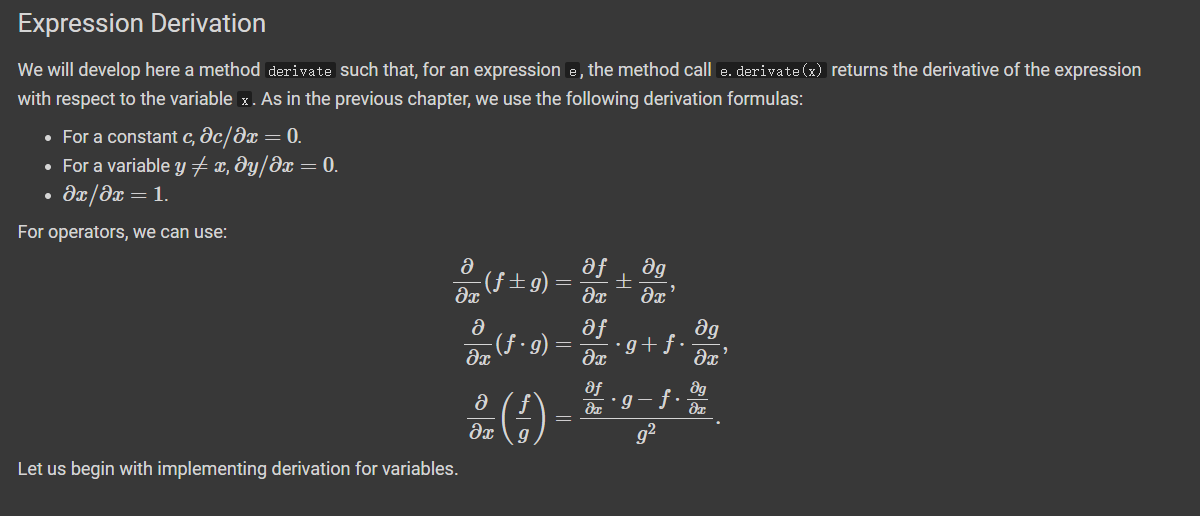 Expression Derivation We will develop here a method | Chegg.com