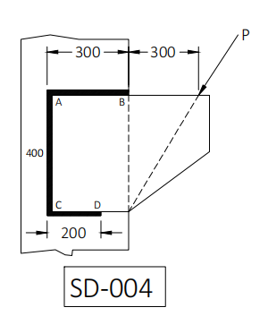 Solved A welded bracket connection shown below carries a | Chegg.com