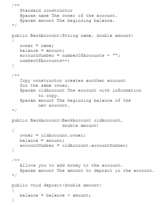 Chapter 10 Lab More Classes And Objects Lab