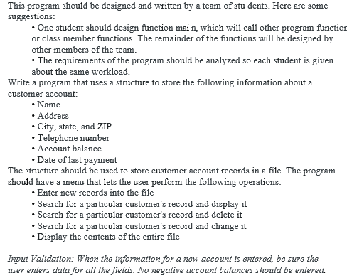 Solved . This program should be designed and written by a | Chegg.com
