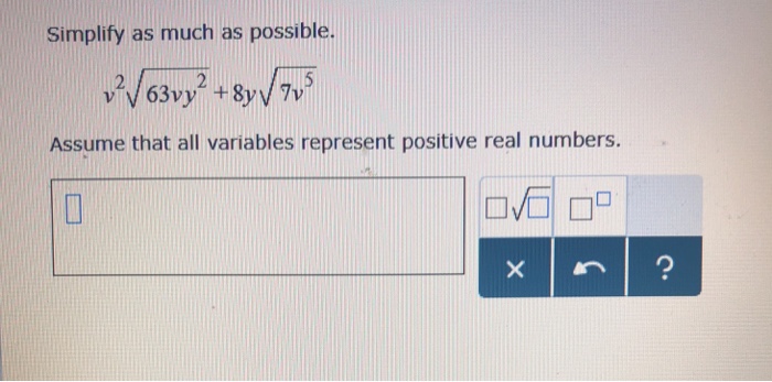 Solved Simplify as much as possible. Assume that all | Chegg.com