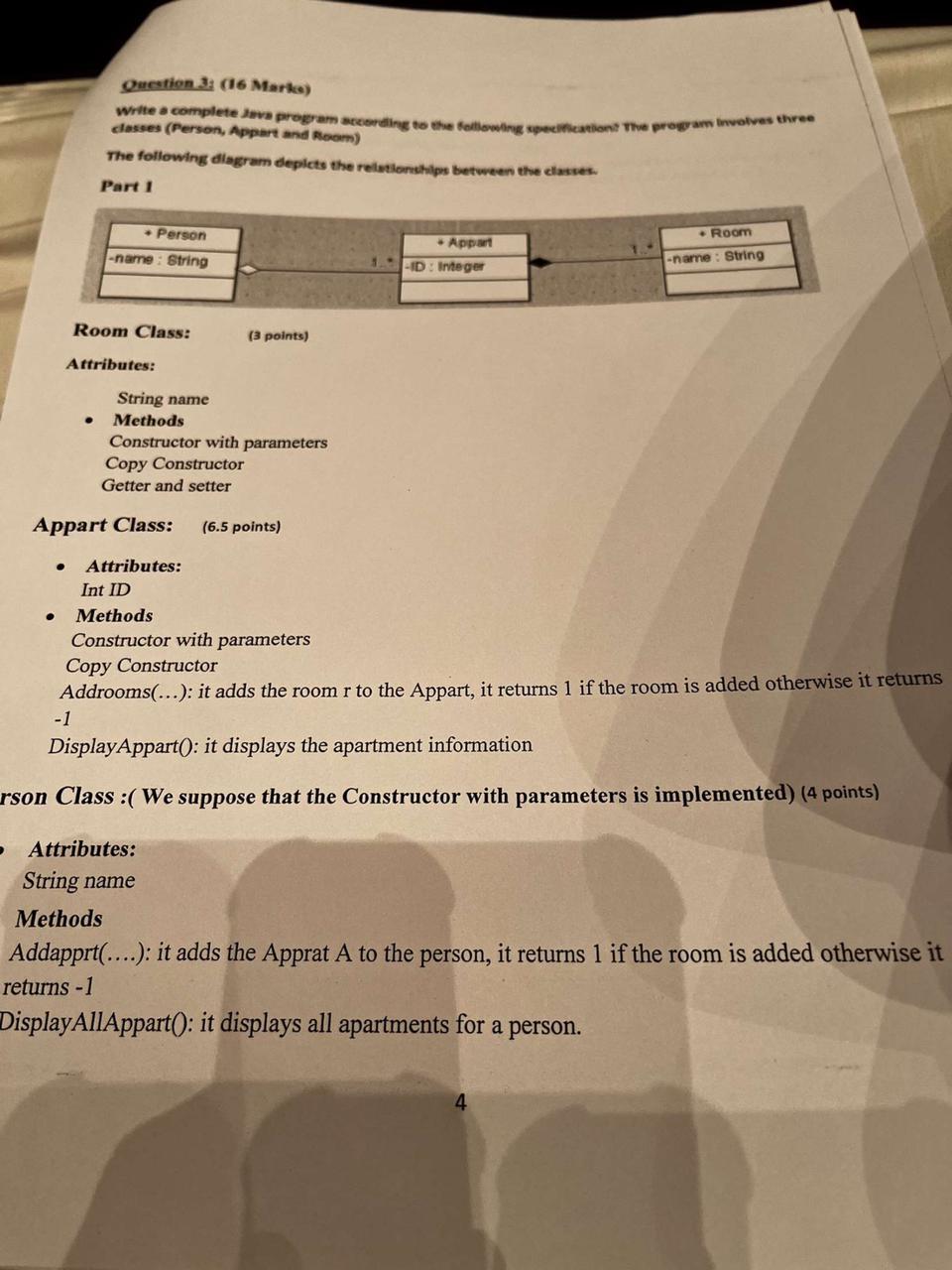 Solved Question.3a (16 Mtarke) Write a complete Anve program | Chegg.com