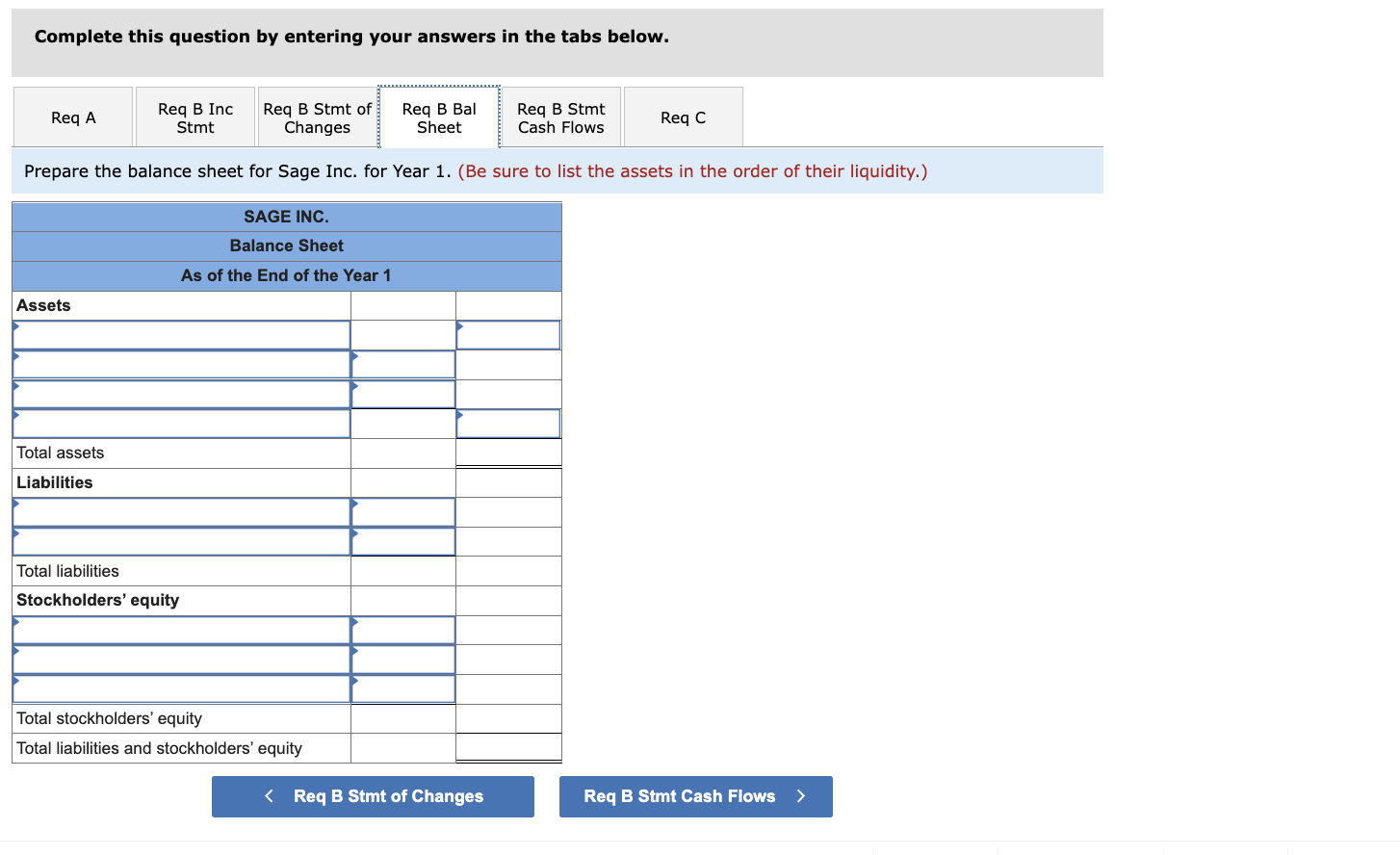 Solved Sage Inc. experienced the following transactions for | Chegg.com