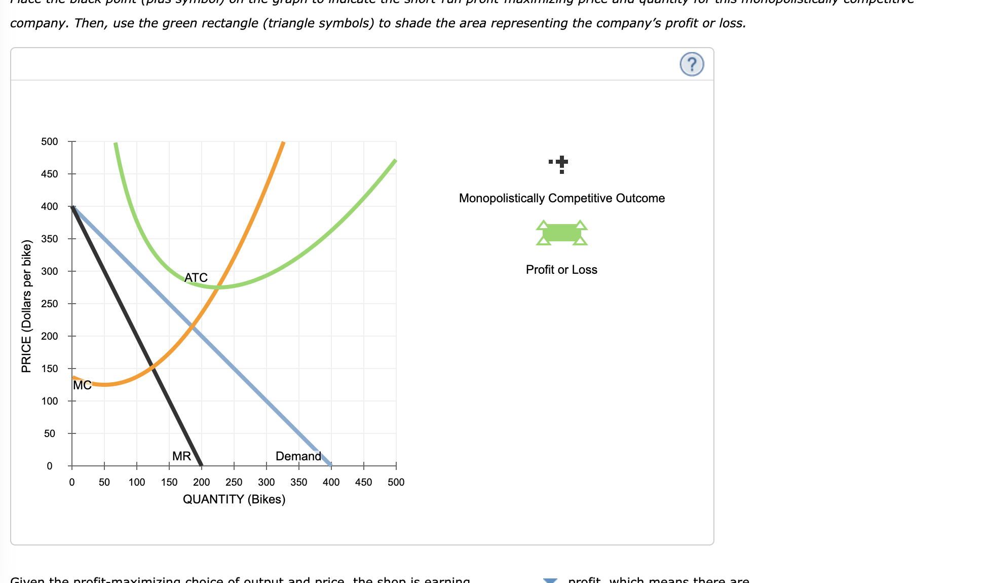 Solved company. Then, use the green rectangle (triangle | Chegg.com