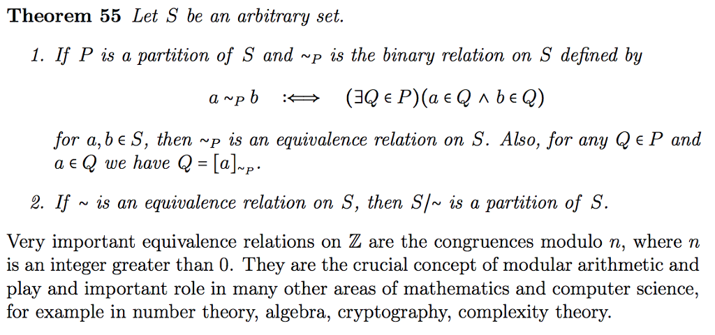 Solved Theorem 55 Let S be an arbitrary set. 1. If P is a | Chegg.com