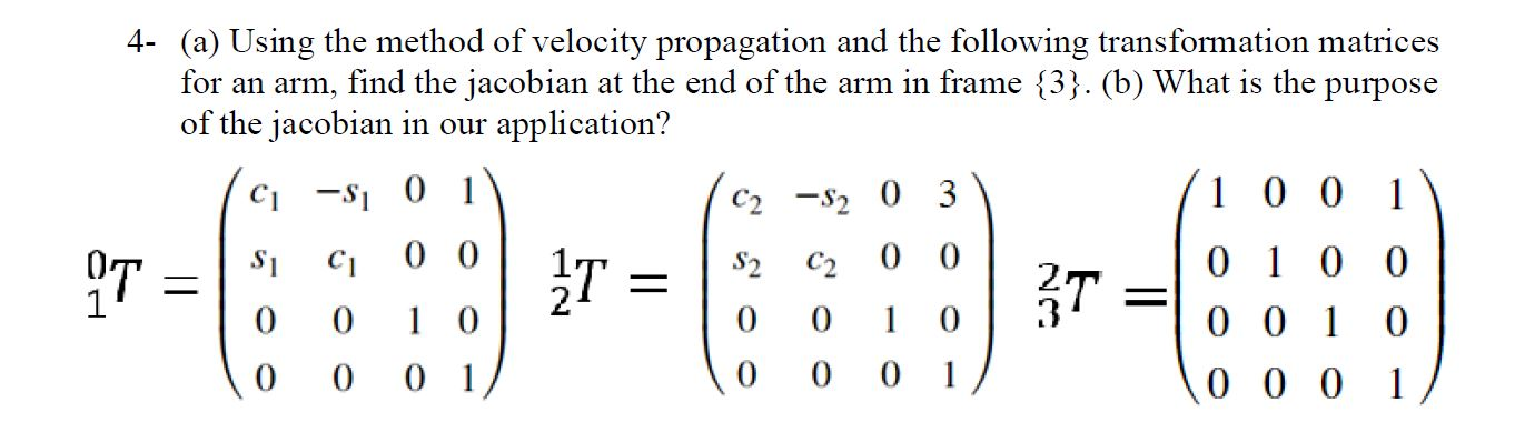 Solved 4- (a) Using the method of velocity propagation and | Chegg.com