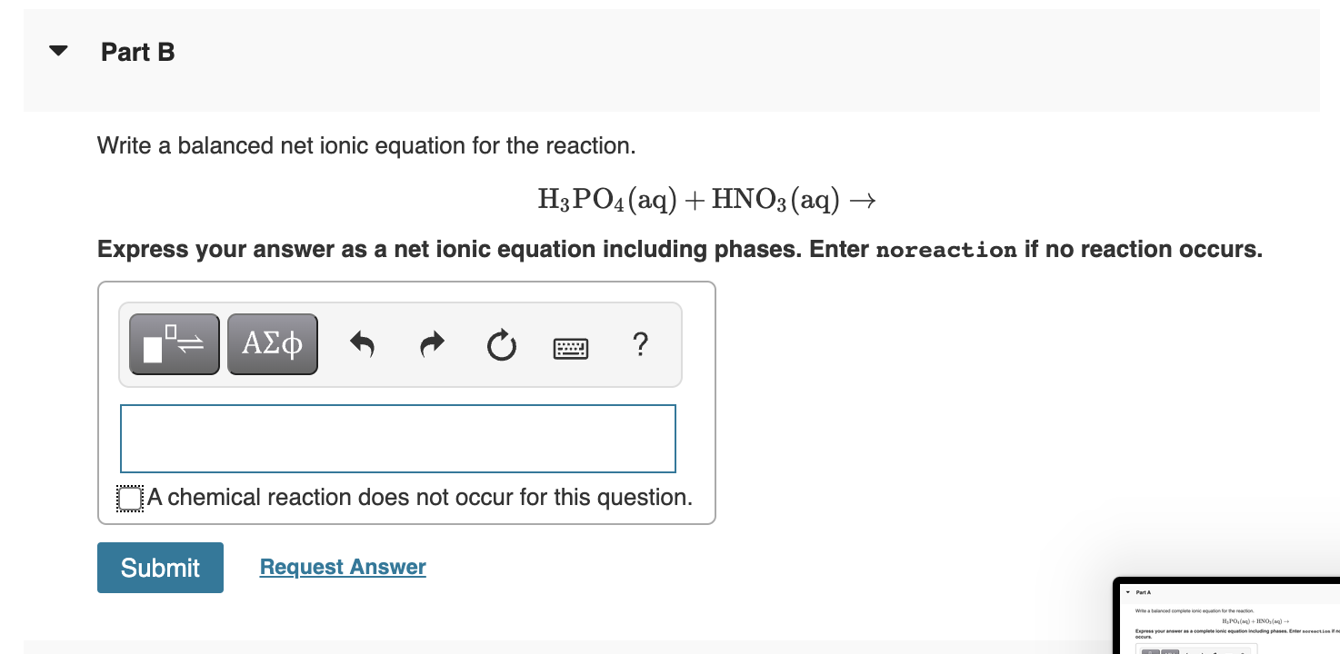 Solved Predict the products of each reaction and write | Chegg.com
