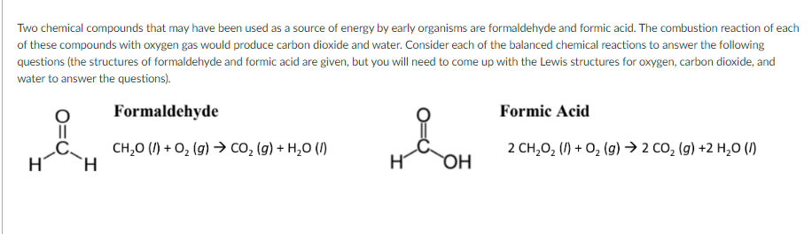 Solved Two chemical compounds that may have been used as a | Chegg.com