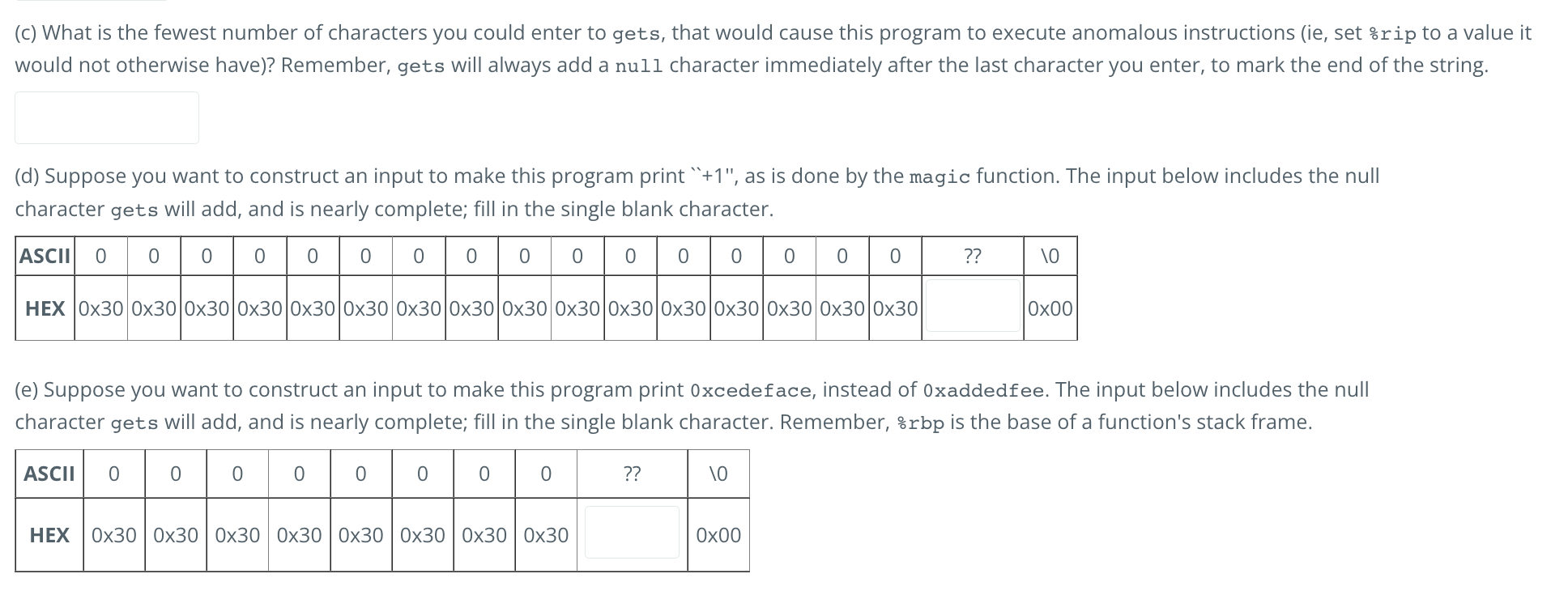 Solved Consider the functions below, with both C code and | Chegg.com