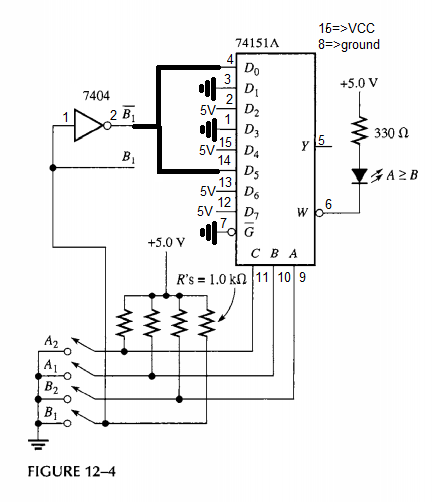 Solved 3. Assume the circuit shown in Figure 12-4 had the | Chegg.com