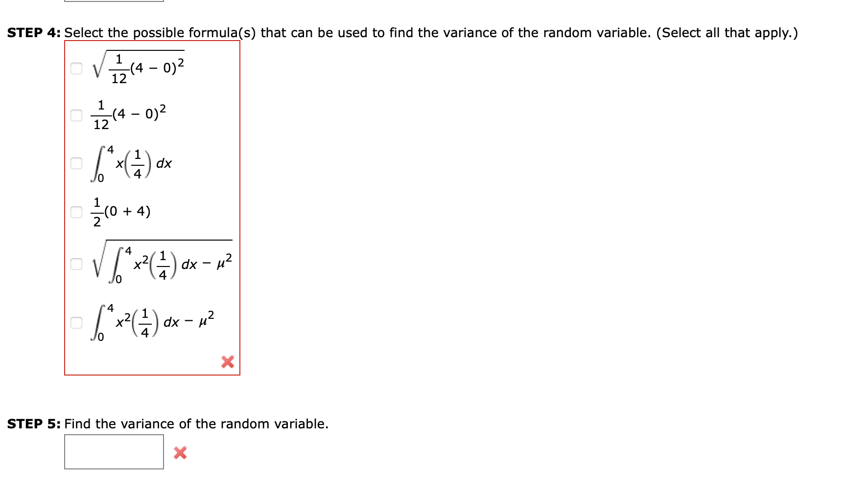 Solved Use the given probability density function over the | Chegg.com