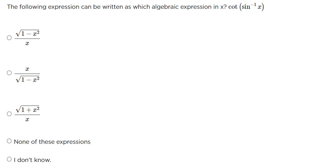 Solved The following expression can be written as which | Chegg.com