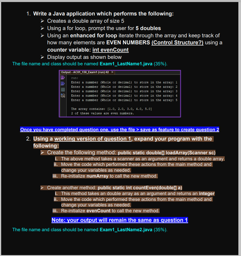 Solved I cant figure out part 2 of this, i have 1 | Chegg.com