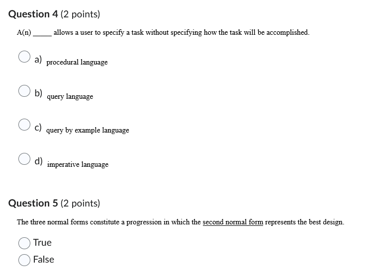 Solved A Repeating Group Is A Set Of One Or More Fields That 