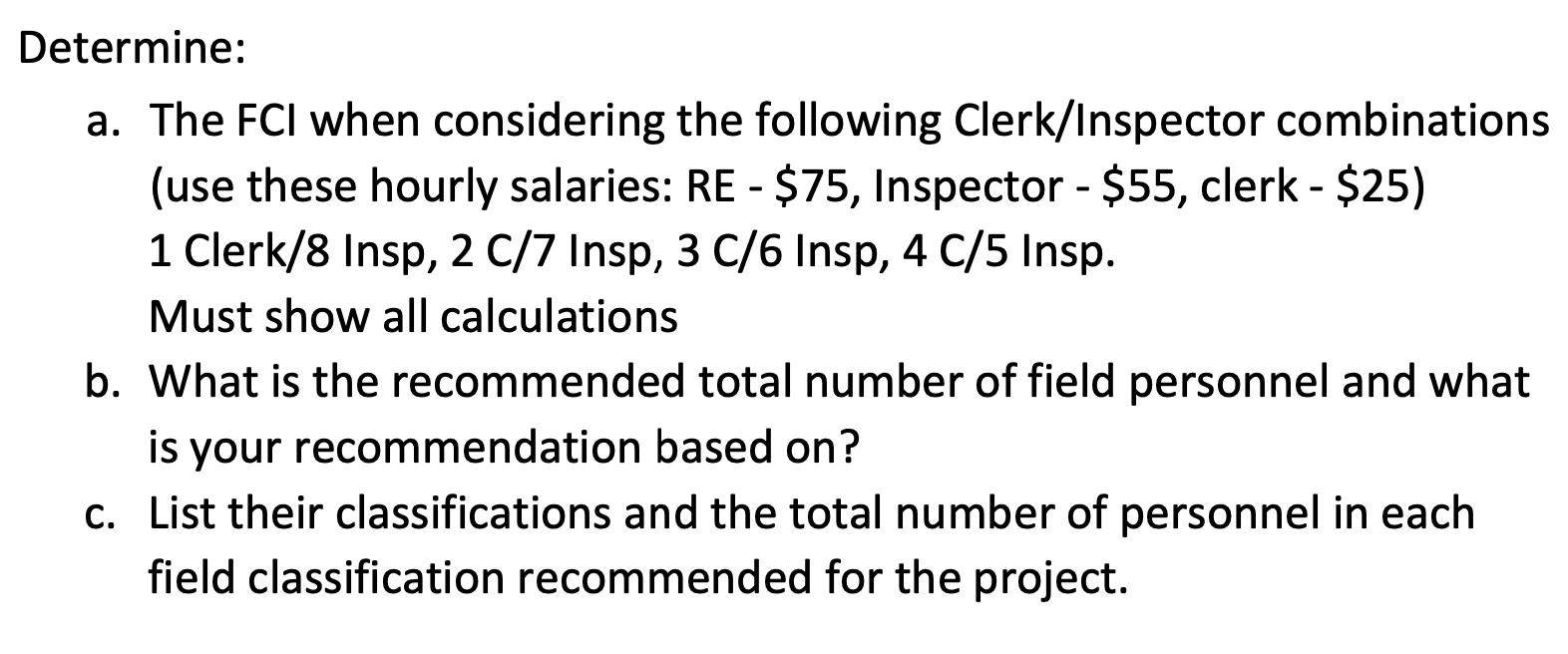 Solved 6. After a construction contract is awarded, what | Chegg.com