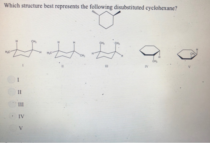 Solved Which structure best represents the following | Chegg.com