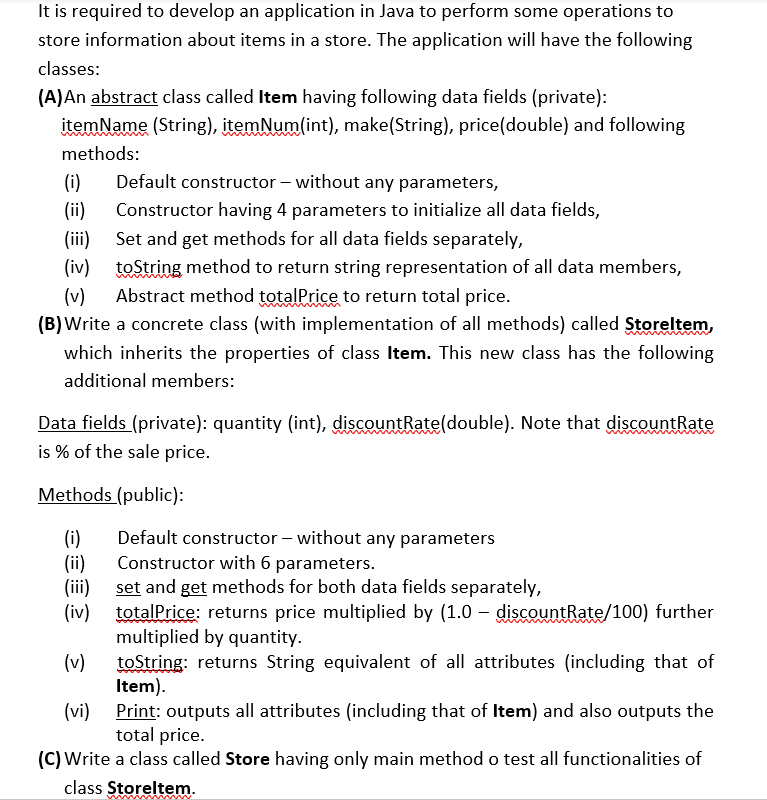 Solved It is required to develop an application in Java to | Chegg.com