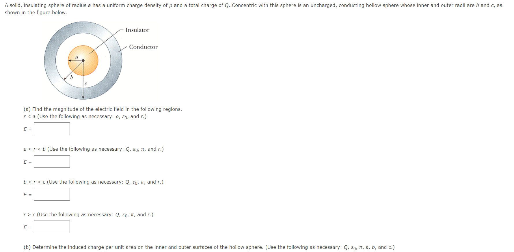 Solved hown in the figure below. (a) Find the magnitude of | Chegg.com