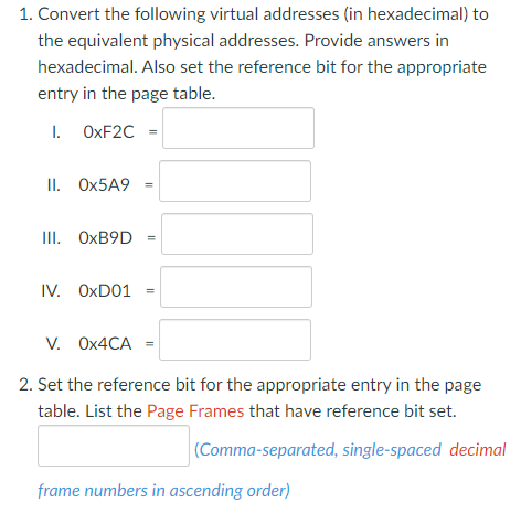 Solved A certain computer provides its users with a | Chegg.com