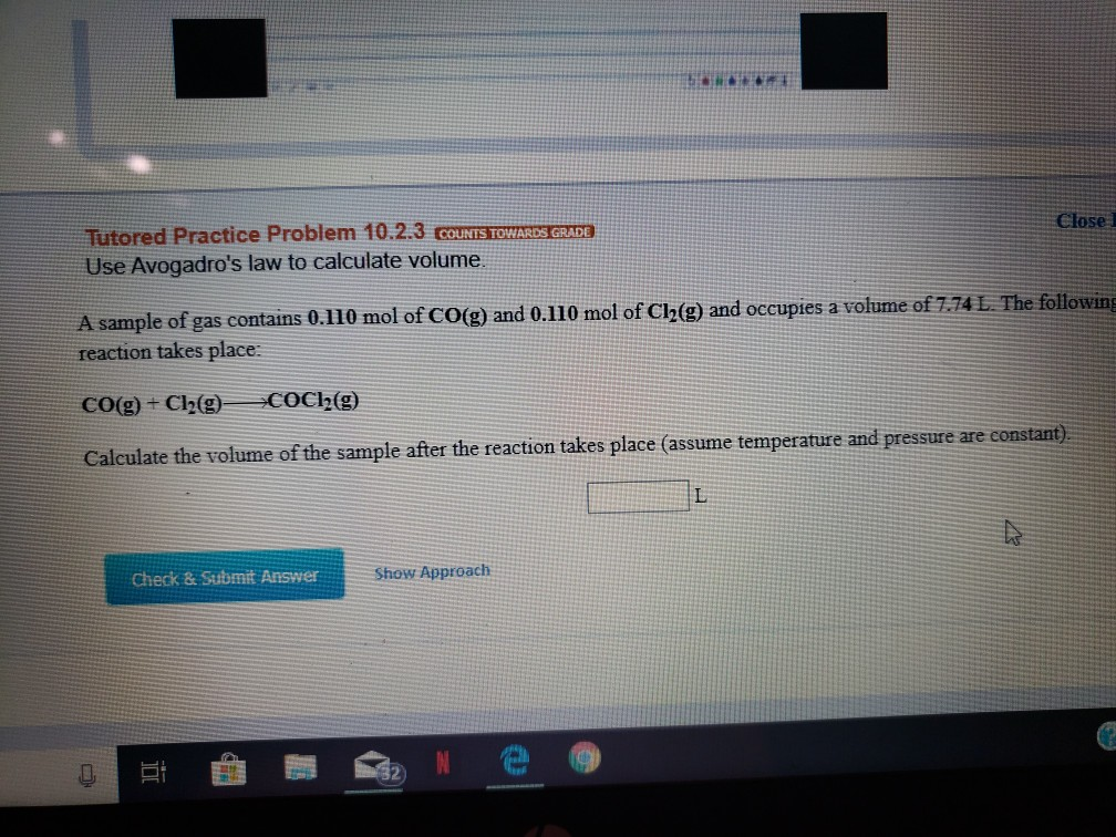 Solved Close Tutored Practice Problem 10.2.3 COUNTS TOWARDS | Chegg.com