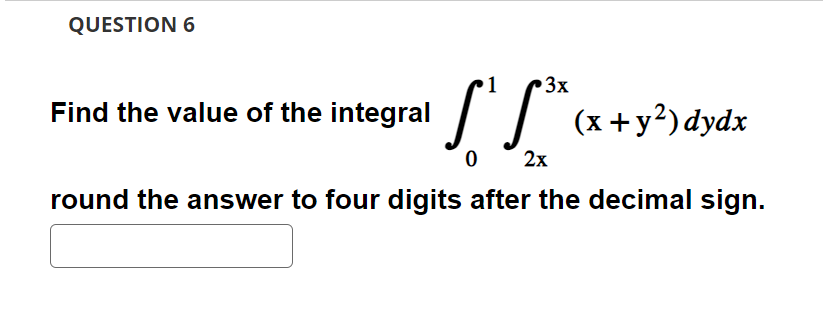 Solved Find the value of the integral \\( \\int_{0}^{1} | Chegg.com