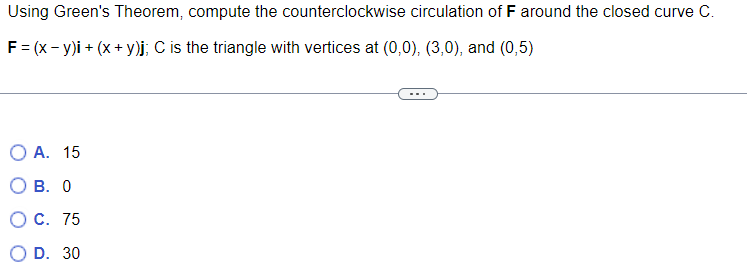 Solved Using Green's Theorem, compute the counterclockwise | Chegg.com