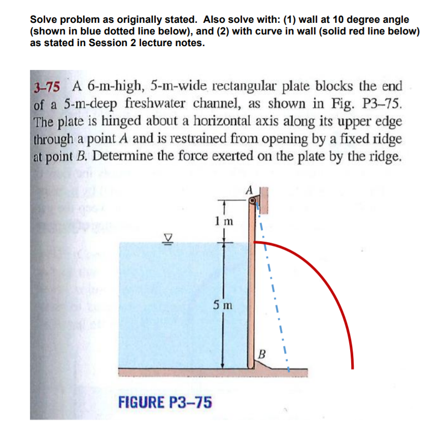 Solved Solve problem as originally stated. Also solve with: | Chegg.com