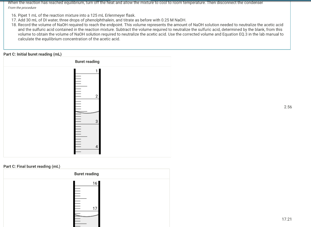 Solved When the reaction has reached equilibrium, turn off | Chegg.com