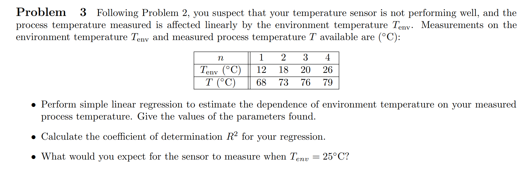 Solved Problem 3 Following Problem 2, you suspect that your | Chegg.com