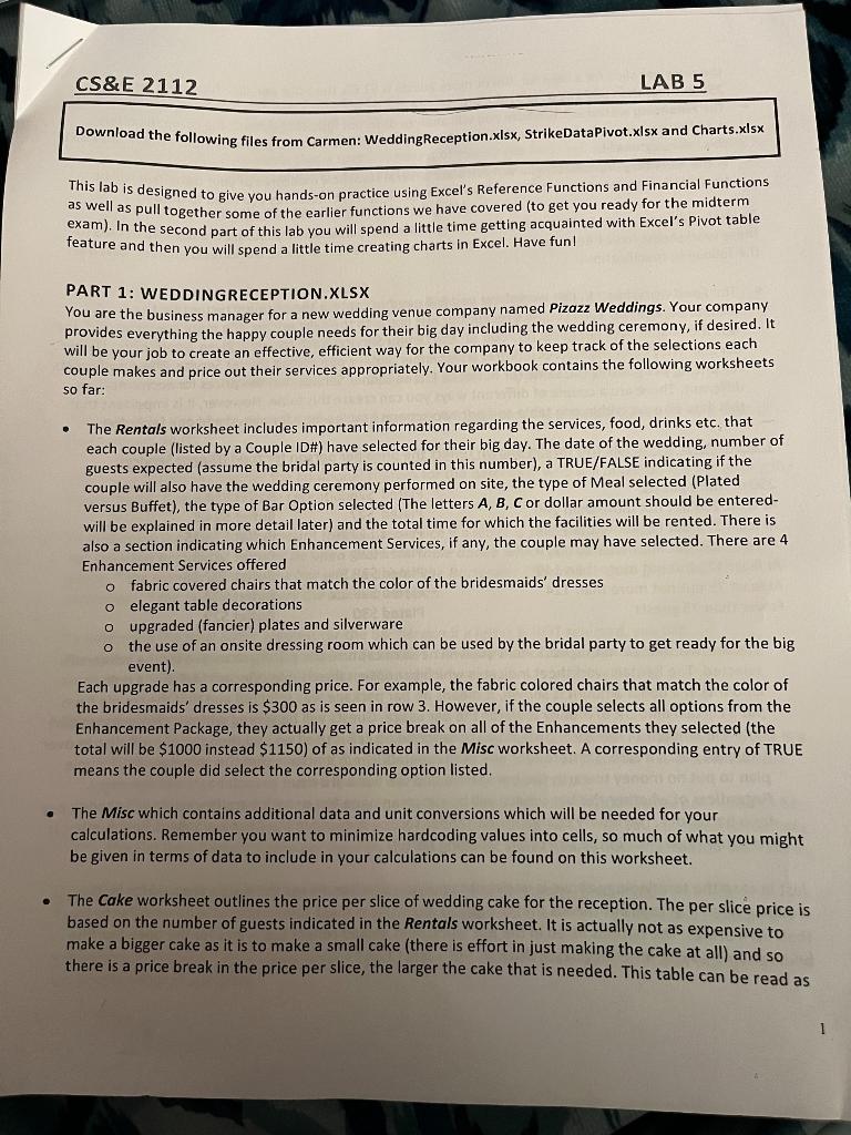 Solved Download the following files from Carmen: | Chegg.com