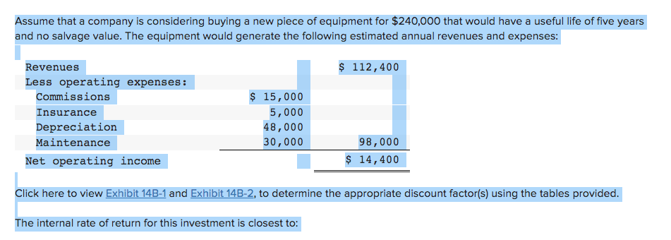 Solved Assume that a company is considering buying a new | Chegg.com